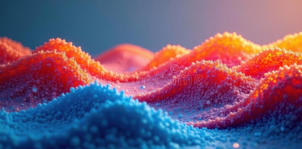 Interlocking Thin Waves, Creating a Fluid, Unbroken Pattern , Abstract ...