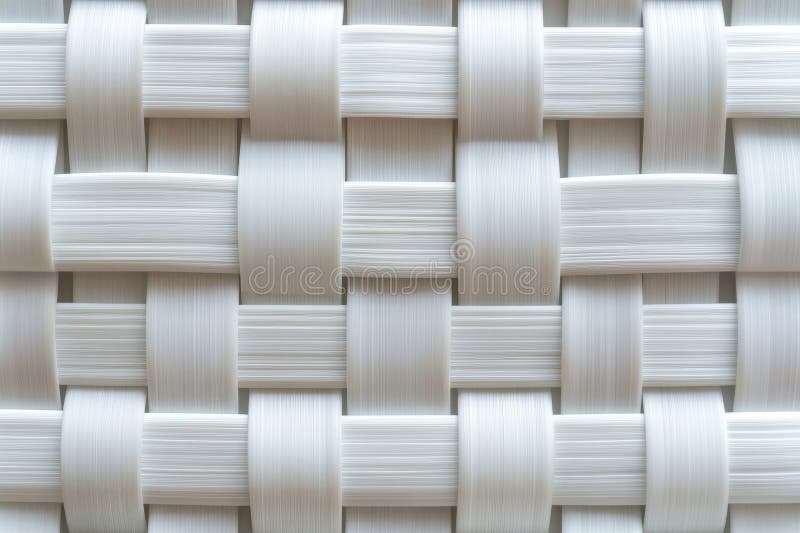 Interlocking Tiles of Beige and White in a Rounded Square Pattern, Made ...