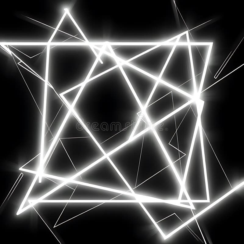 Interlocking Triangle Pattern with a Contemporary Look Stock ...