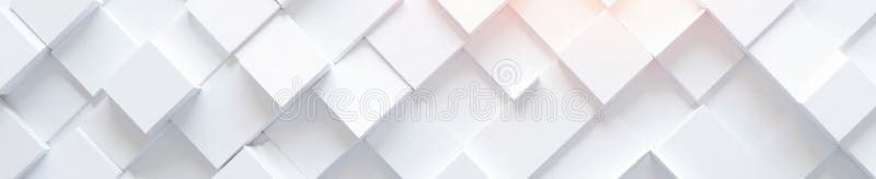 Interlocking White Squares Triangles, Creating a Complex Grid ...