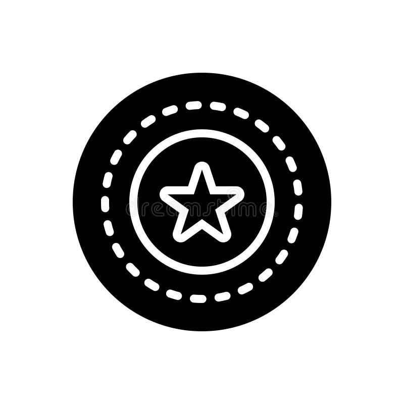 Black Solid Icon for Intermediate, Medium and in between Stock Vector ...