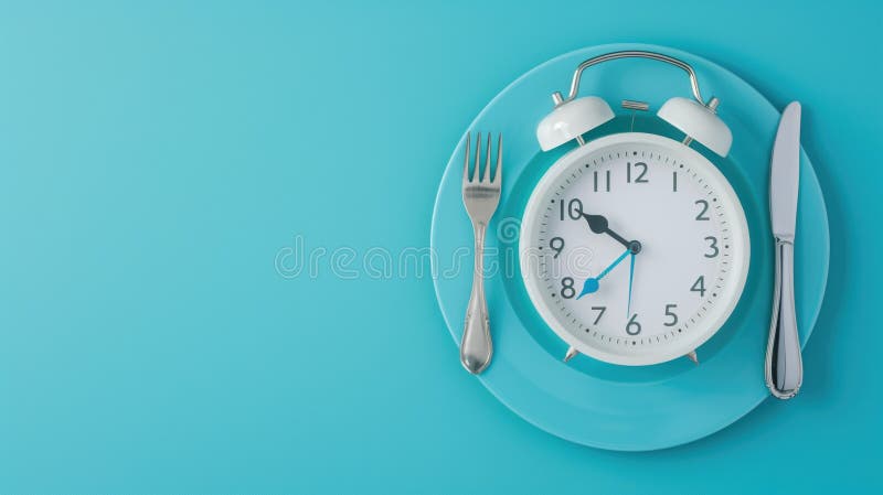 1,020 Clock Plate Concept Intermittent Fasting Stock Photos - Free ...