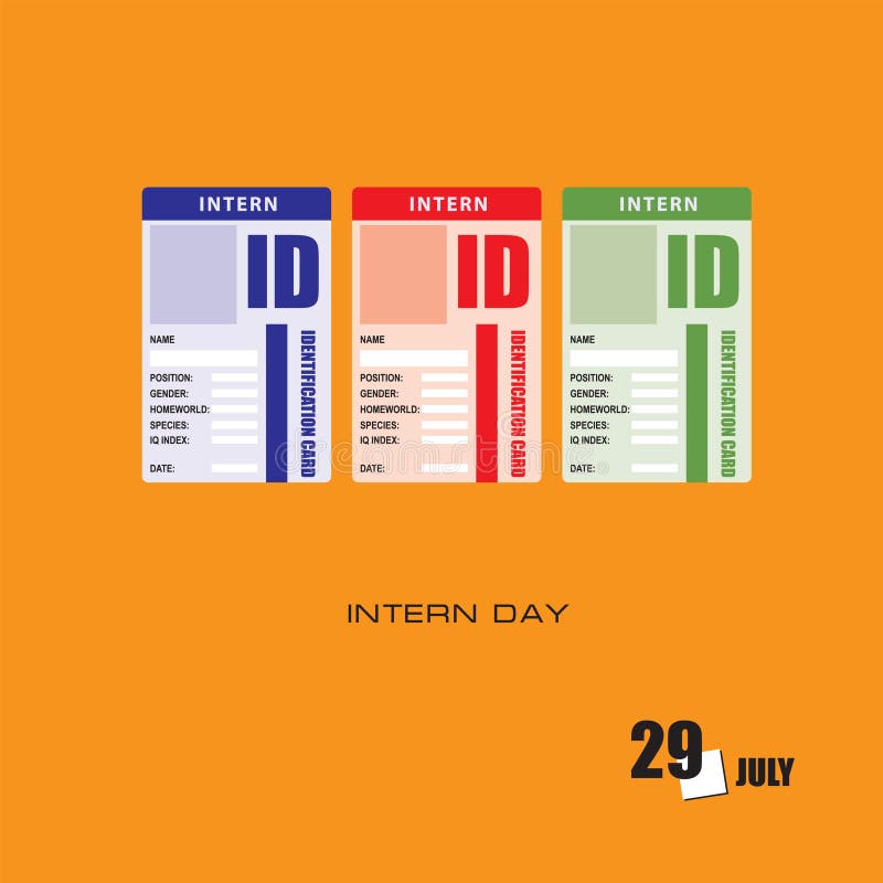 Intern Day stock vector. Illustration of experience - 227247971