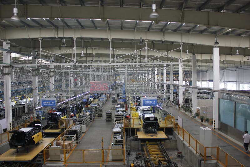 Internal of the Assembly Plant Editorial Photography - Image of factory ...