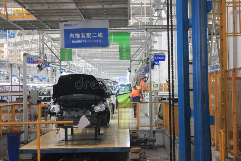 Internal Of The Assembly Plant Editorial Photography - Image of factory ...