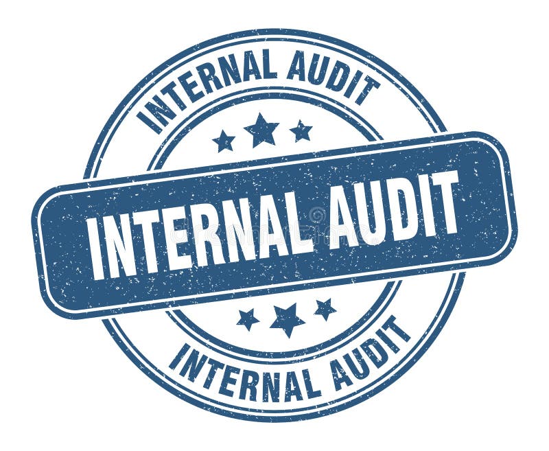 Internal Audit Stamp. Internal Audit Label. Round Grunge Sign Stock ...