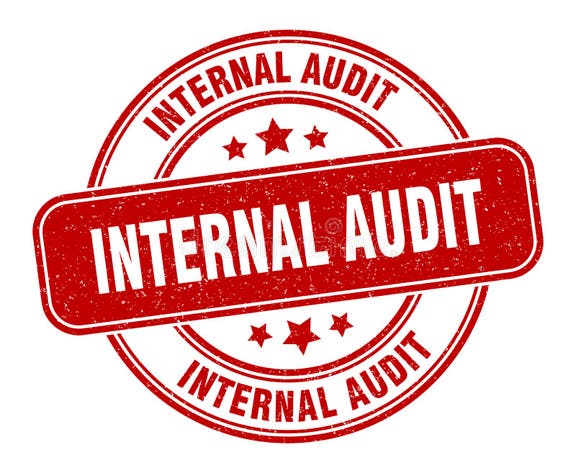 Internal Audit Stamp. Internal Audit Label. Round Grunge Sign Stock ...