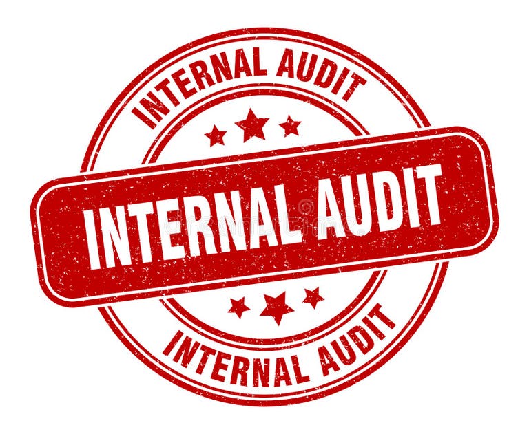 Internal Audit Stamp. Internal Audit Label. Round Grunge Sign Stock ...