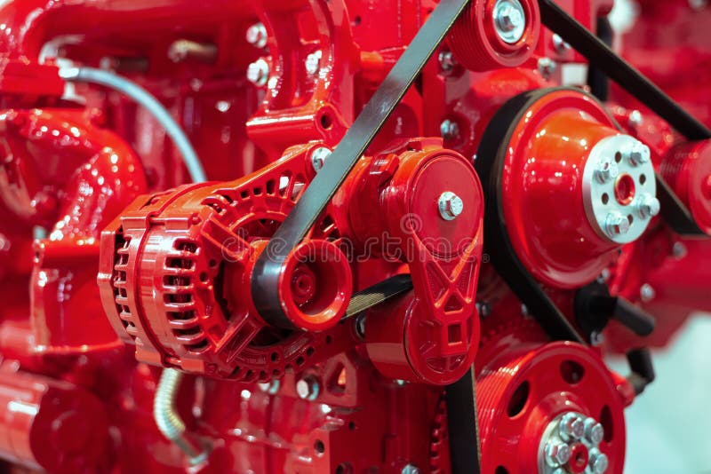 Internal Combustion Engine Automotive Stock Image - Image of combustion ...