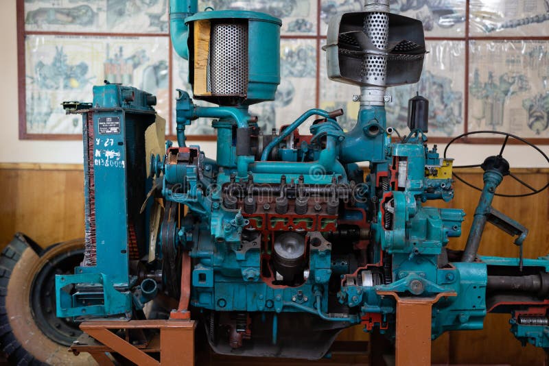 Internal Combustion Engine for the Car Stock Photo - Image of ...