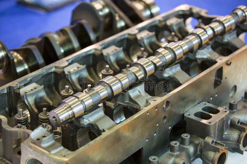 Combustion Inside a Diesel Engine Abstract Design Stock Photo - Image ...