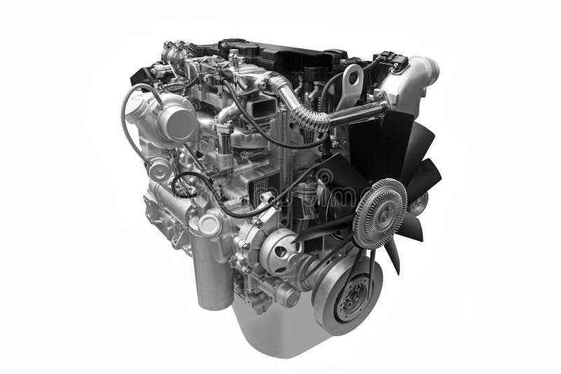 Internal combustion engine stock image. Image of aluminium - 119133395