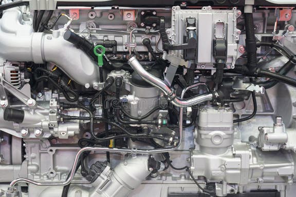 Internal combustion engine stock photo. Image of starter - 115398078