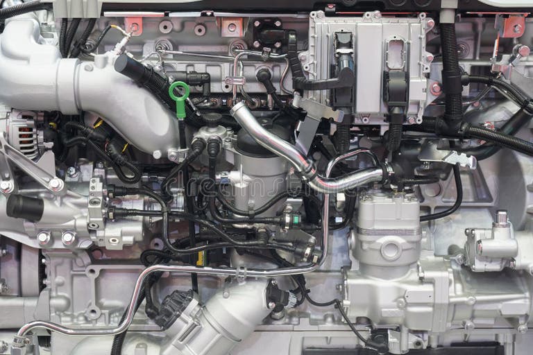 Internal combustion engine stock photo. Image of starter - 115398078