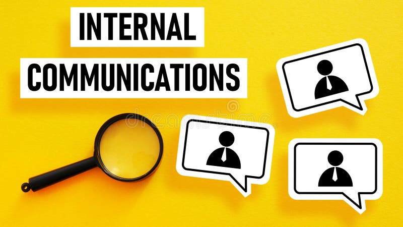 Internal Communications are Shown Using the Text and Pictures of Speech ...