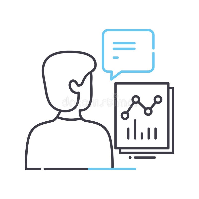 Internal Consulting Line Icon, Outline Symbol, Vector Illustration ... Internal Consulting Line Icon, Outline Symbol, Vector Illustration ...