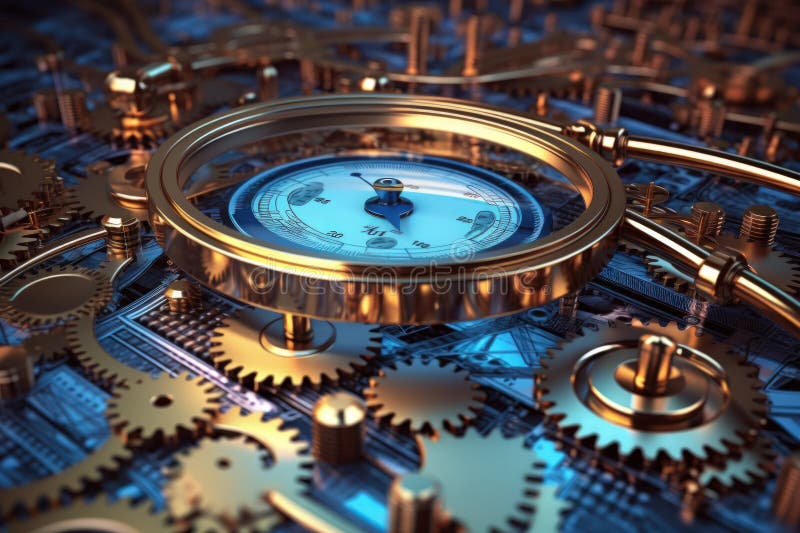 Internal Controls - Generative AI Stock Illustration - Illustration of ...