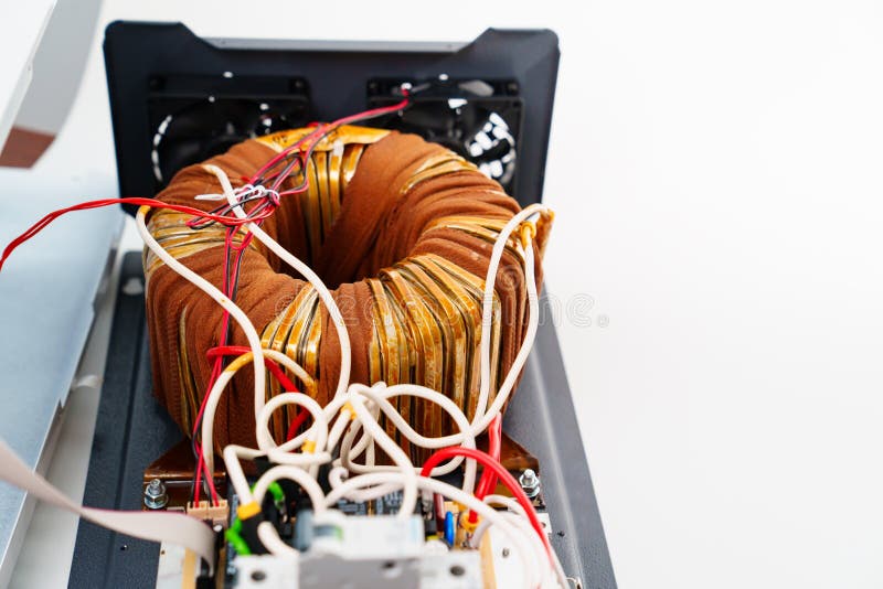 Internal Device of Electrical Appliance, Voltage Stabilizer. Copper ...
