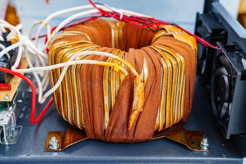 Internal Device of Electrical Appliance, Voltage Stabilizer. Copper ...