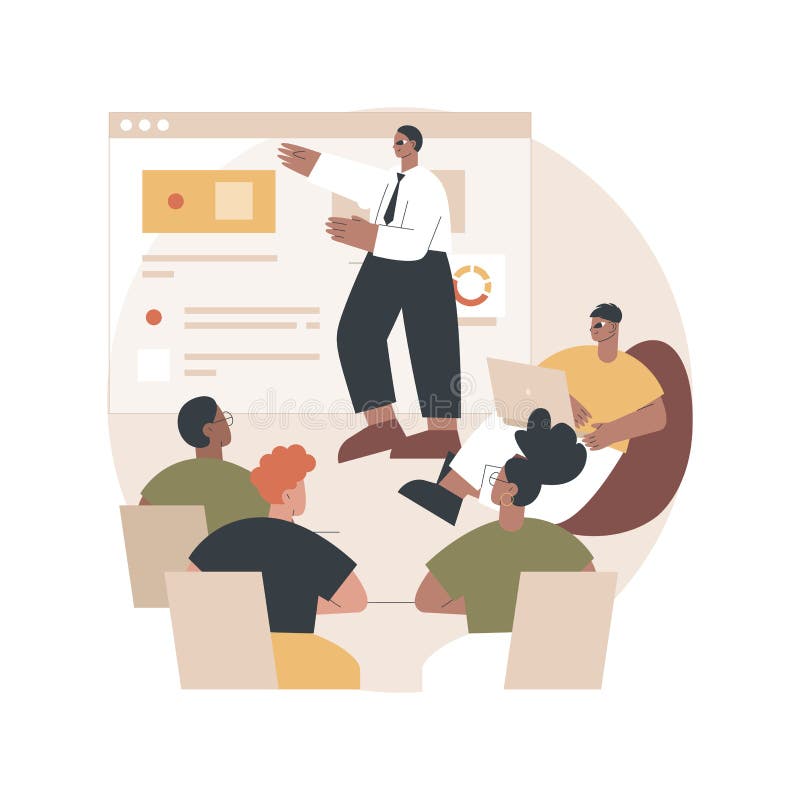 Internal Education Abstract Concept Vector Illustration. Stock Vector ...