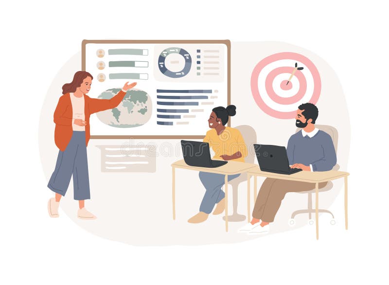 Internal Education Isolated Concept Vector Illustration. Stock Vector ...