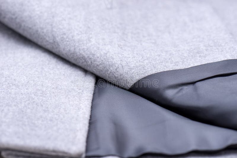 Internal fabric to coat stock image. Image of design - 79003727