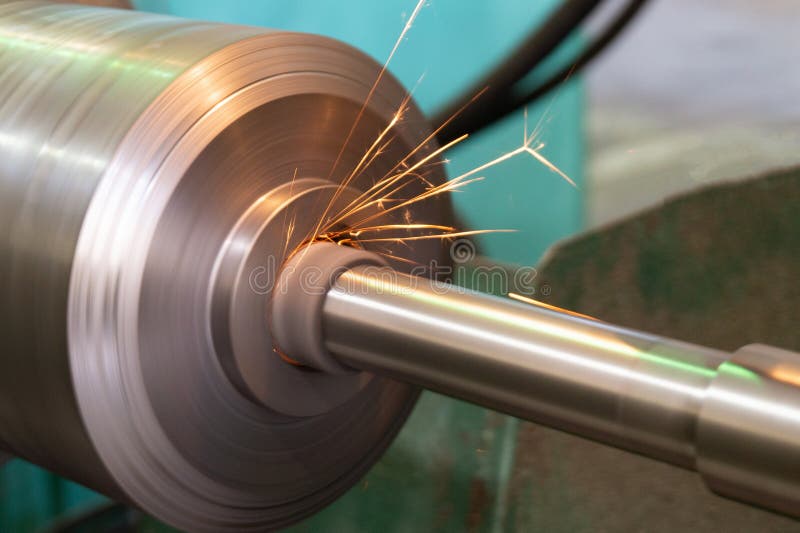 Internal Grinding of a Metal Part on a Circular Grinding Machine with ...