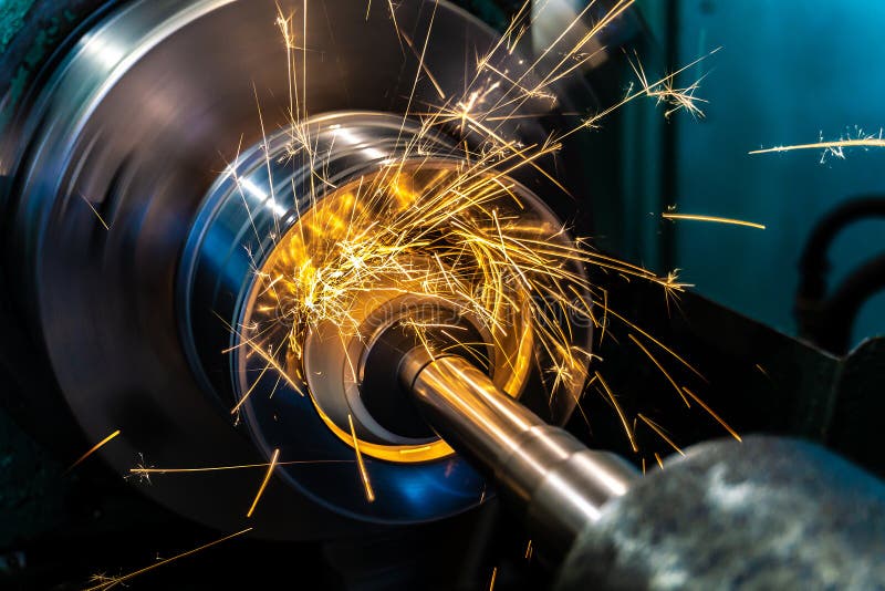 Internal Grinding of a Part on a Cylindrical Grinding Machine Stock ...