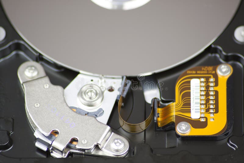 Internal Hard Disk of Laptop Computer Stock Image - Image of fixed ...