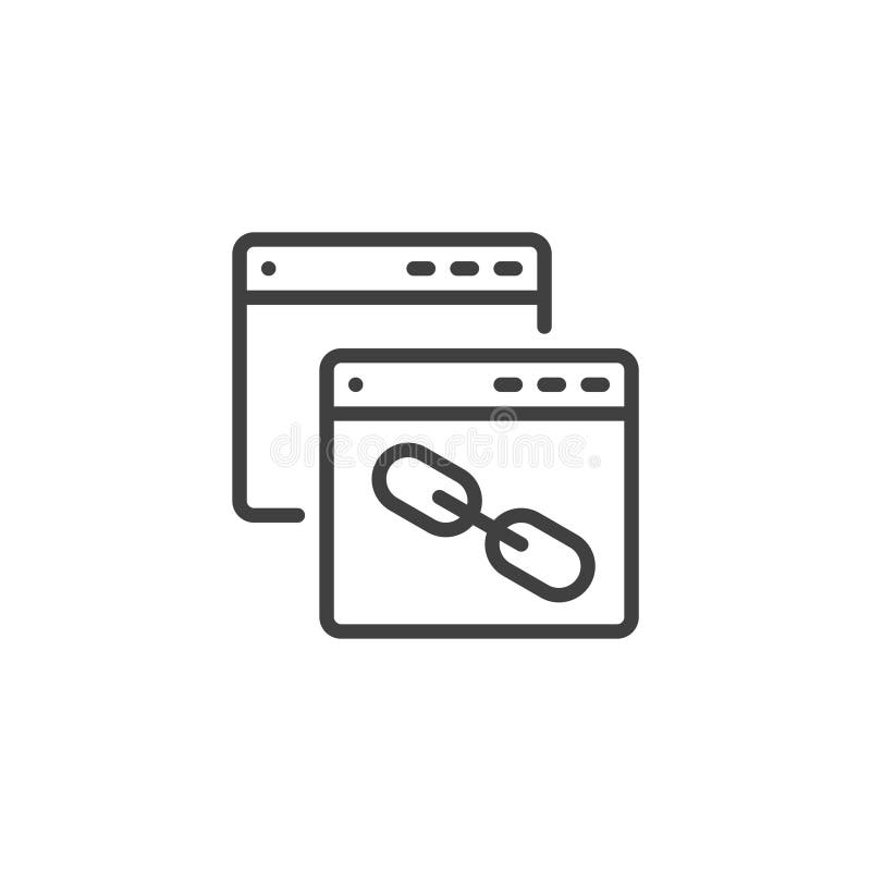 Linking Icon Stock Illustrations – 1,521 Linking Icon Stock ...