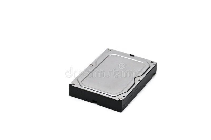 Computer Hard Disk-hard Drive on an Isolated Background Stock Photo ...