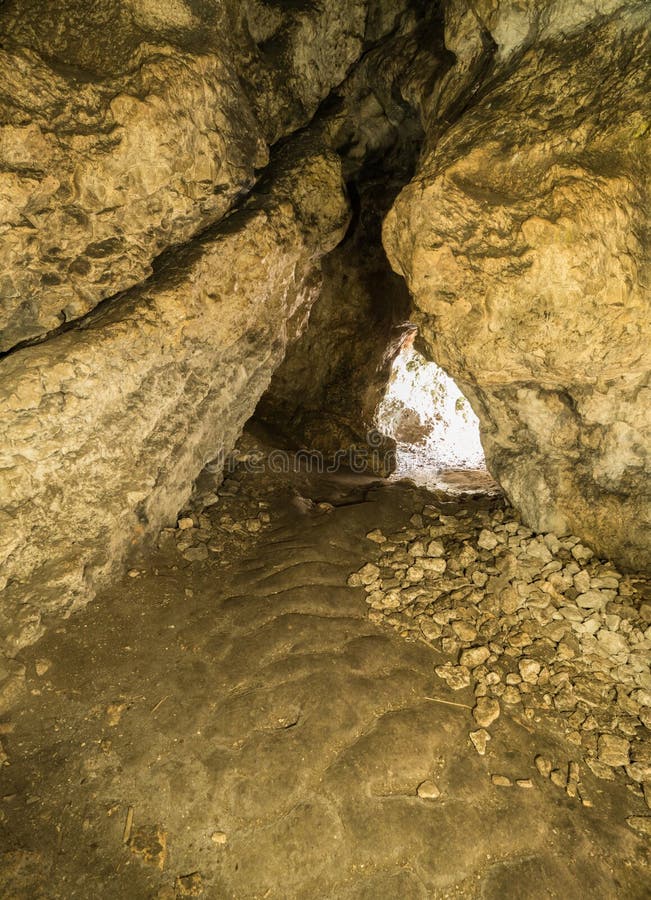 Internal Passage in Towarna Cave 4 Stock Image - Image of caving, dark ...