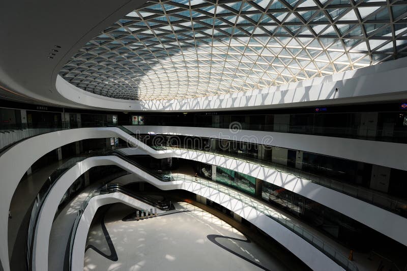 Internal Space of Galaxy SOHO, Beijing Editorial Photography - Image of ...