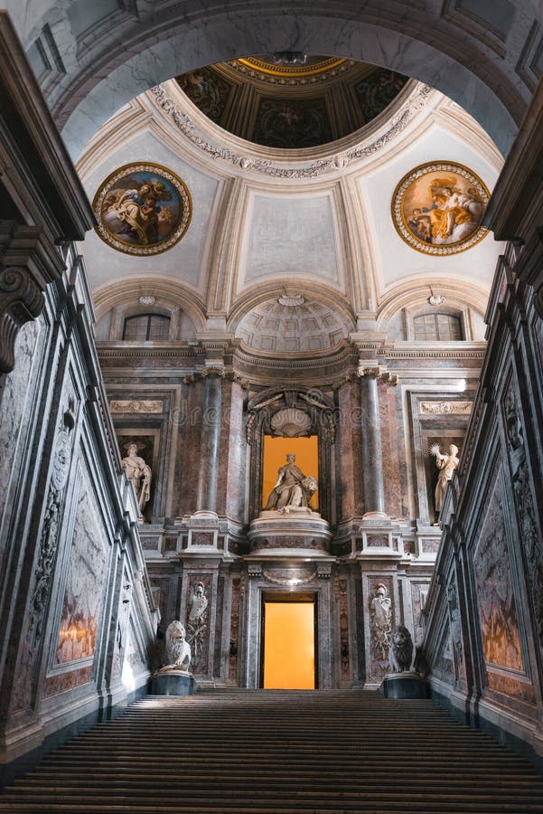 Internal Staircase of a Royal Palace Editorial Photo - Image of ...