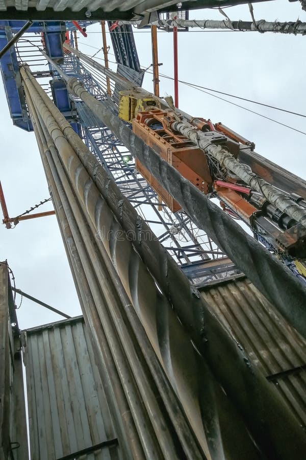 Equipment and Tools Inside the Rig. Stock Photo - Image of drive ...