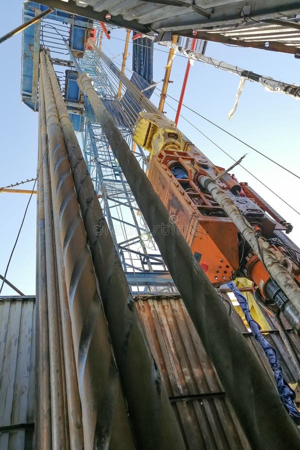 Equipment and Tools Inside the Rig. Stock Photo - Image of lifting ...
