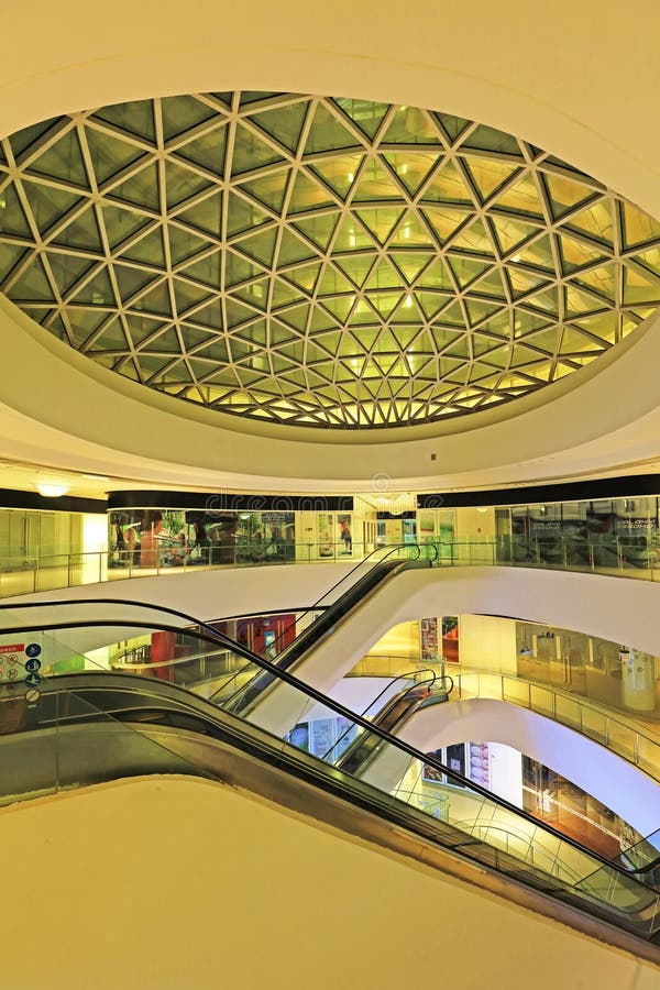 Internal Structure of Galaxy SOHO, Beijing, China Editorial Stock Image ...