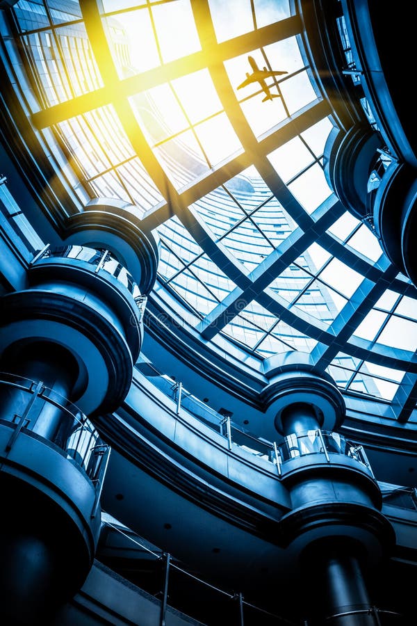 The Internal Structure of the Modern Building Stock Photo - Image of ...