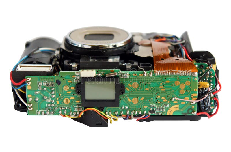 Internal Structure of a Photo Camera Stock Image - Image of cell ...
