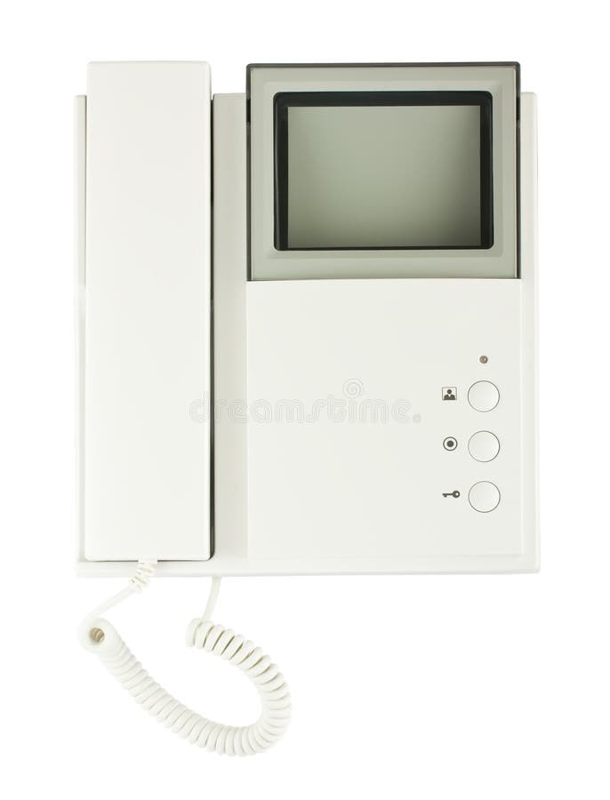 Internal video intercom stock photo. Image of control - 22598670