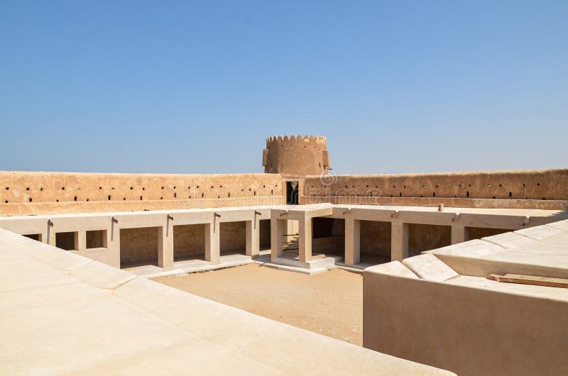 Al Zubarah fort in Qatar stock photo. Image of heritage - 279549768