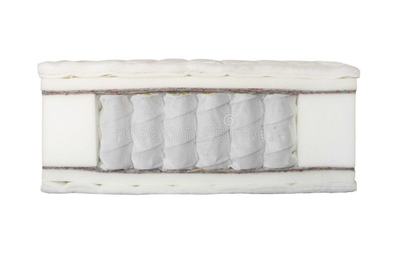 Internal view of mattress stock photo. Image of manufacture - 87254634