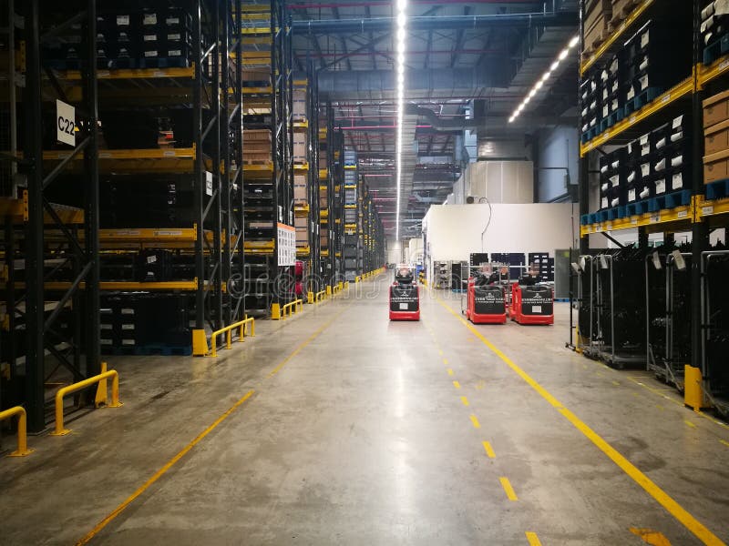 The Internal View of the Modern Workshop Editorial Image - Image of ...