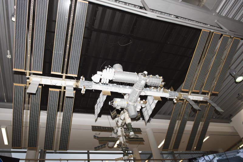 Internationaal Ruimtestation - ISS - Model Redactionele Foto - Image of ...