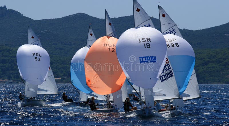 International 470 class editorial image. Image of zadar - 8509605