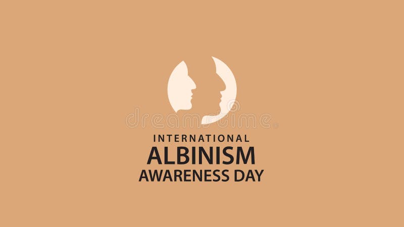 International Albinism Awareness Day Stock Vector - Illustration of ...
