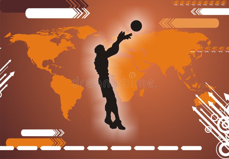 Basketball World Map Stock Illustrations – 362 Basketball World Map ...
