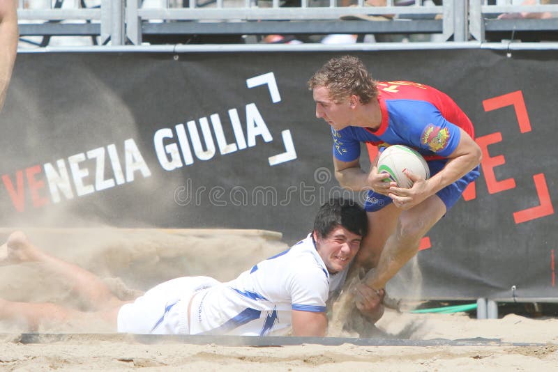 International Beach Rugby Tournament Editorial Photo - Image of ...