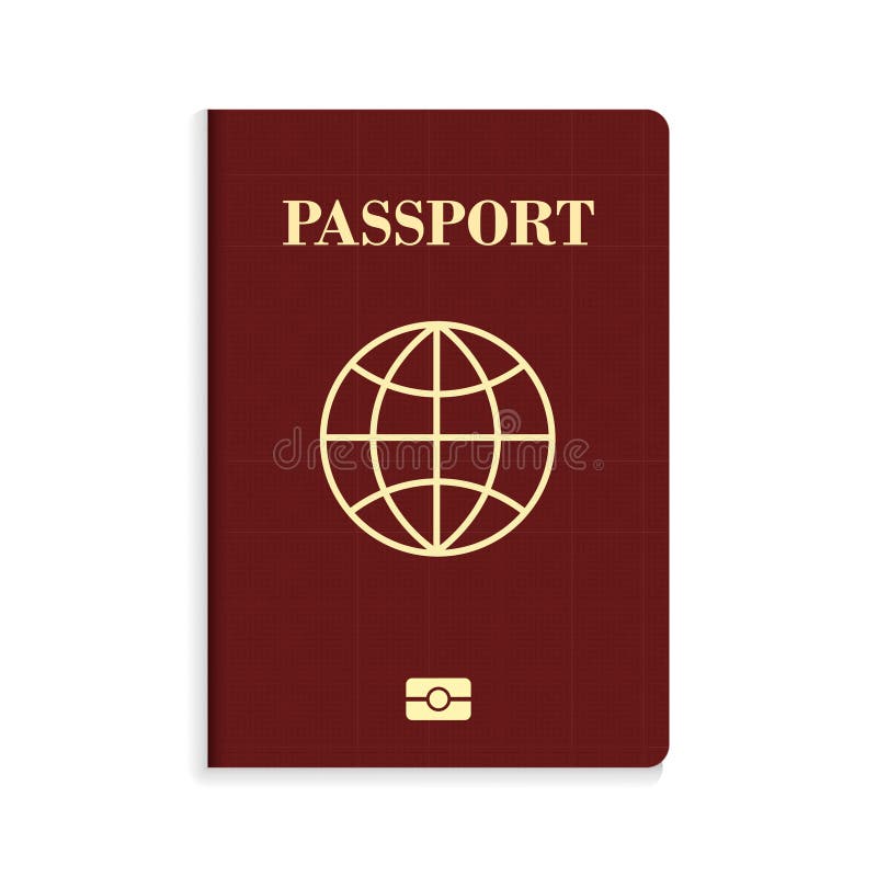 Passport Biometric Symbol Stock Illustrations 890 Passport Biometric