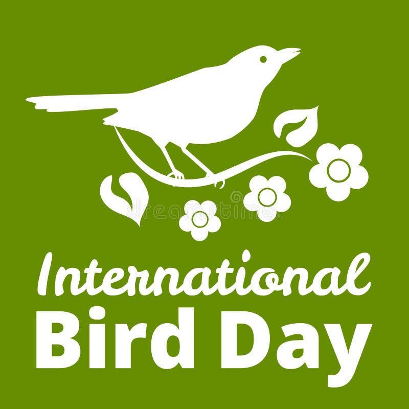 International bird day stock vector. Illustration of branch - 88655377